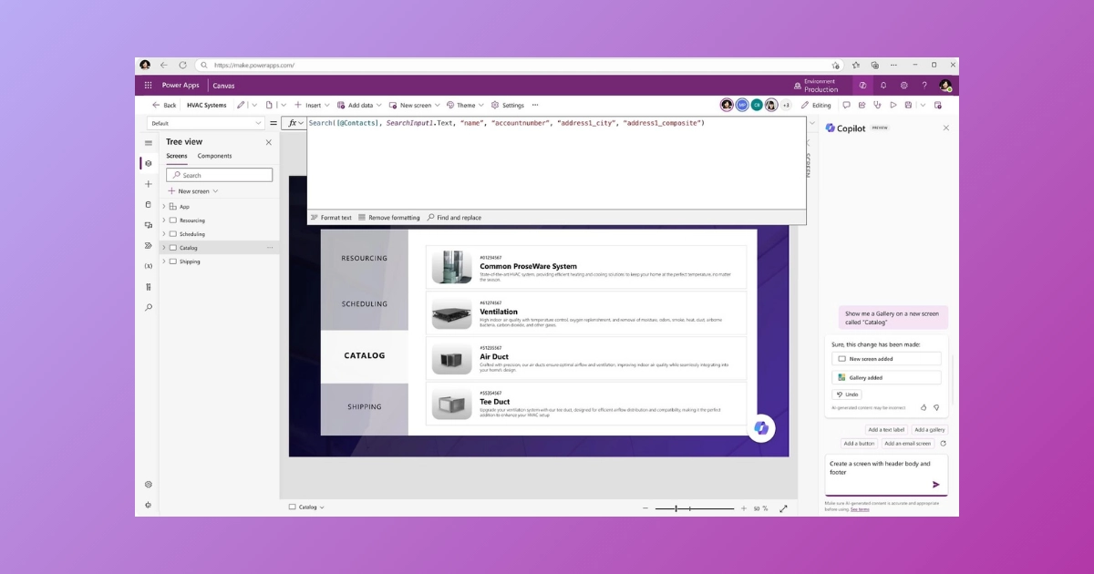 Concat Power Apps: How to use it and the differences with Concatenate